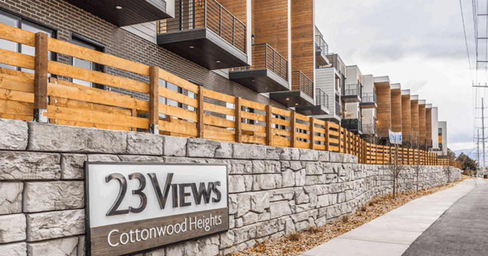 Modern Townhomes With Private Garages Around Salt Lake City